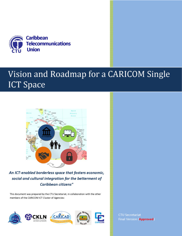 CARICOM Single ICT Space – Caribbean Telecommunications Union