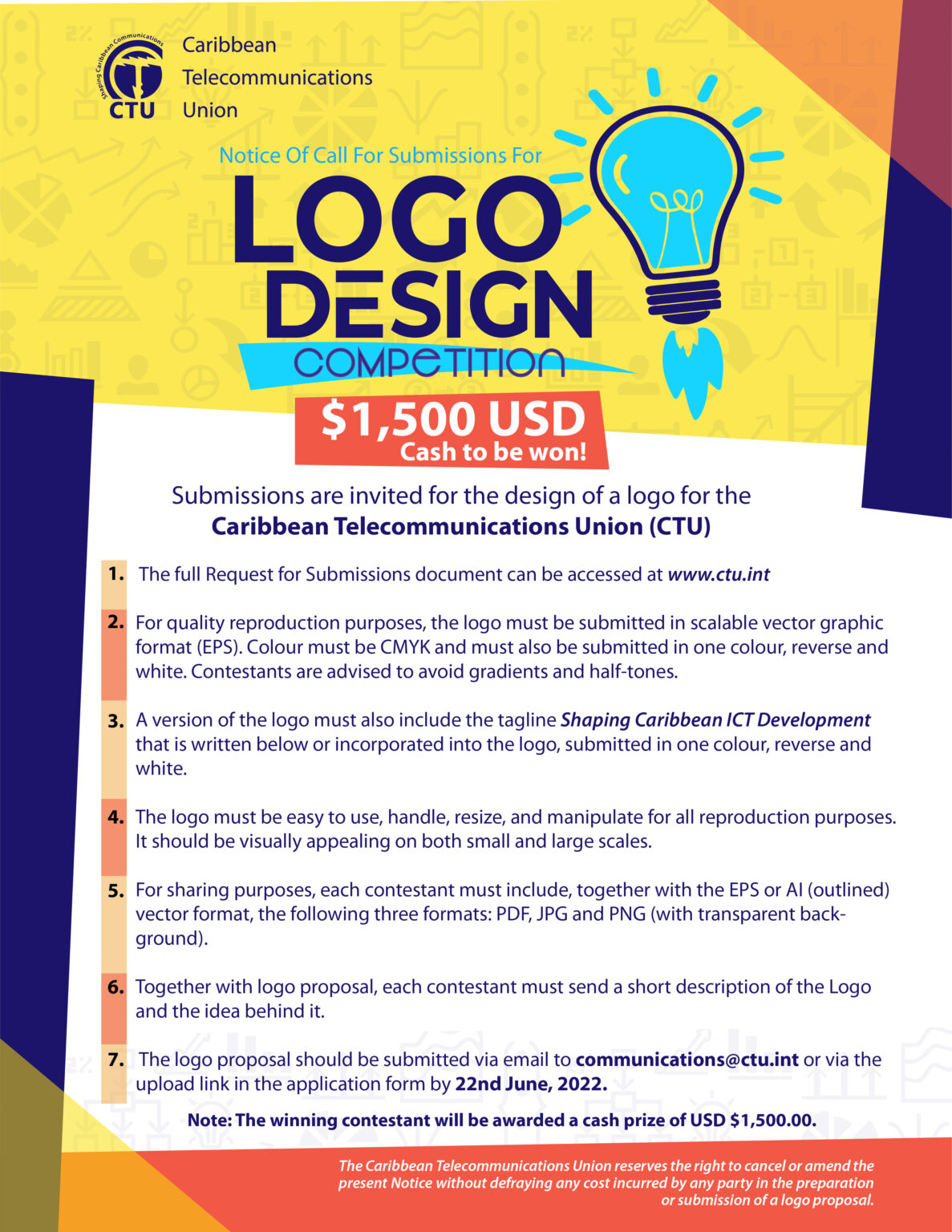 CTU Logo Design Competition – Caribbean Telecommunications Union