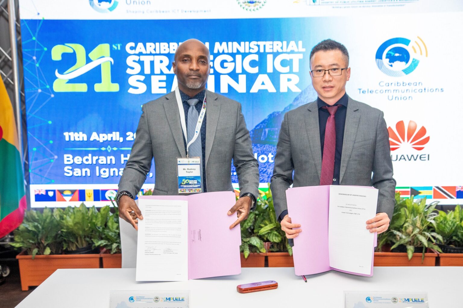 Huawei and CTU sign MOU to Strengthen the Caribbean’s Capacity to go ...